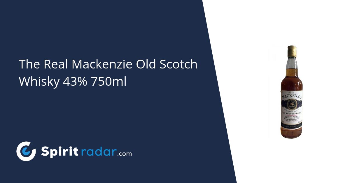 The Real Mackenzie Old Scotch Whisky 43% 750ml - Spirit Radar