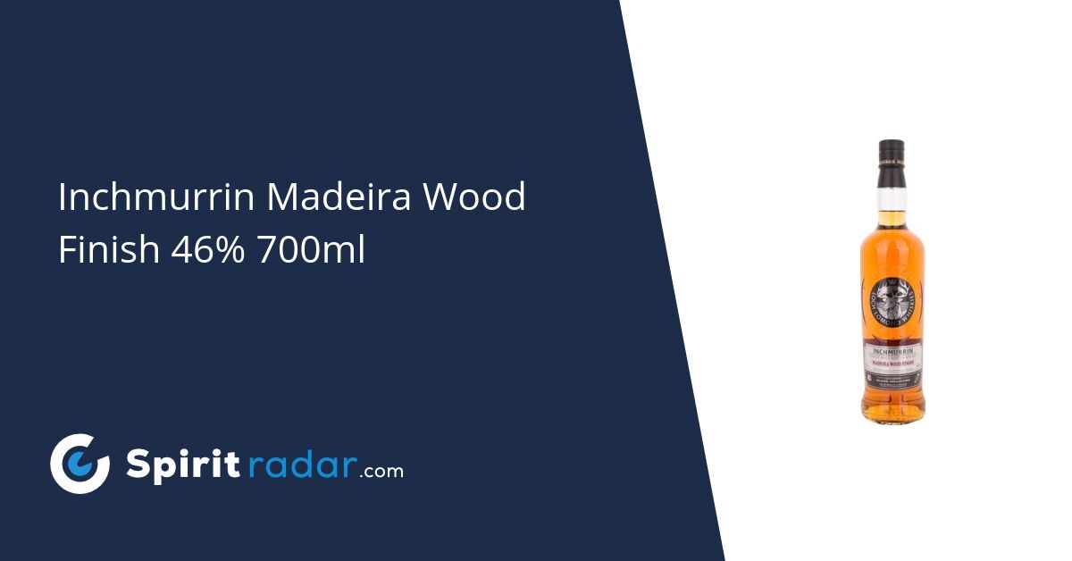 Inchmurrin Madeira Wood Finish 46% 700ml - Spirit Radar