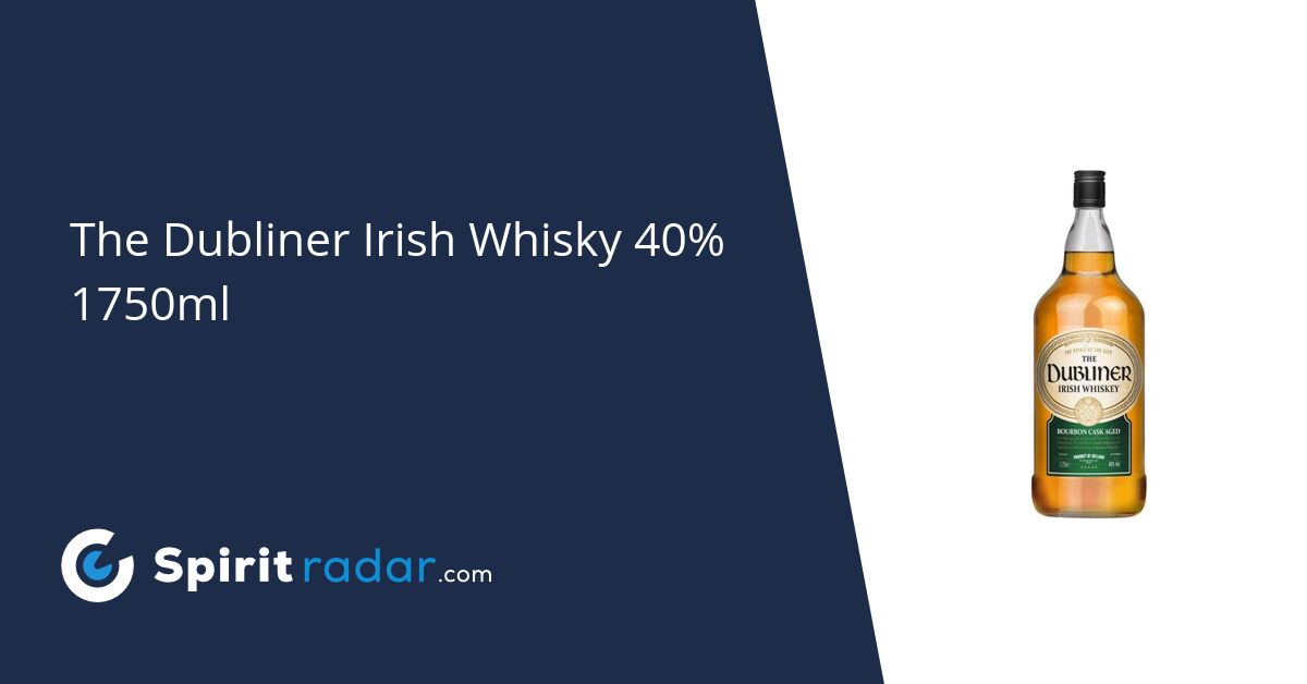 The Dubliner Irish Whisky 40% 1750ml - Spirit Radar