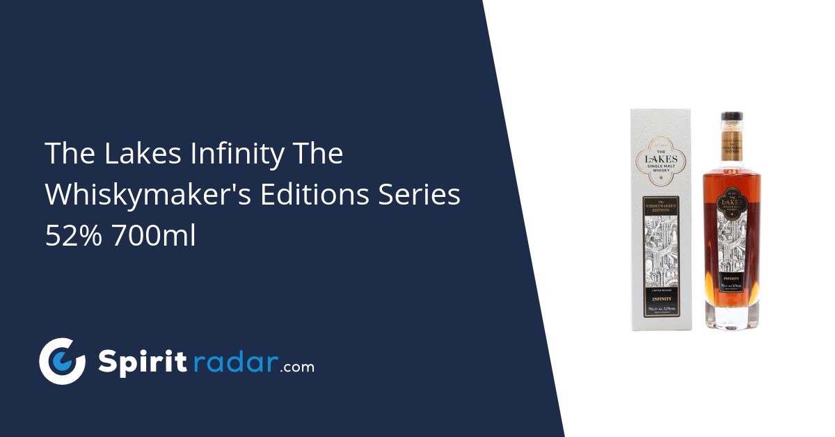 The Lakes Infinity The Whiskymaker's Editions Series 52% 700ml - Spirit ...