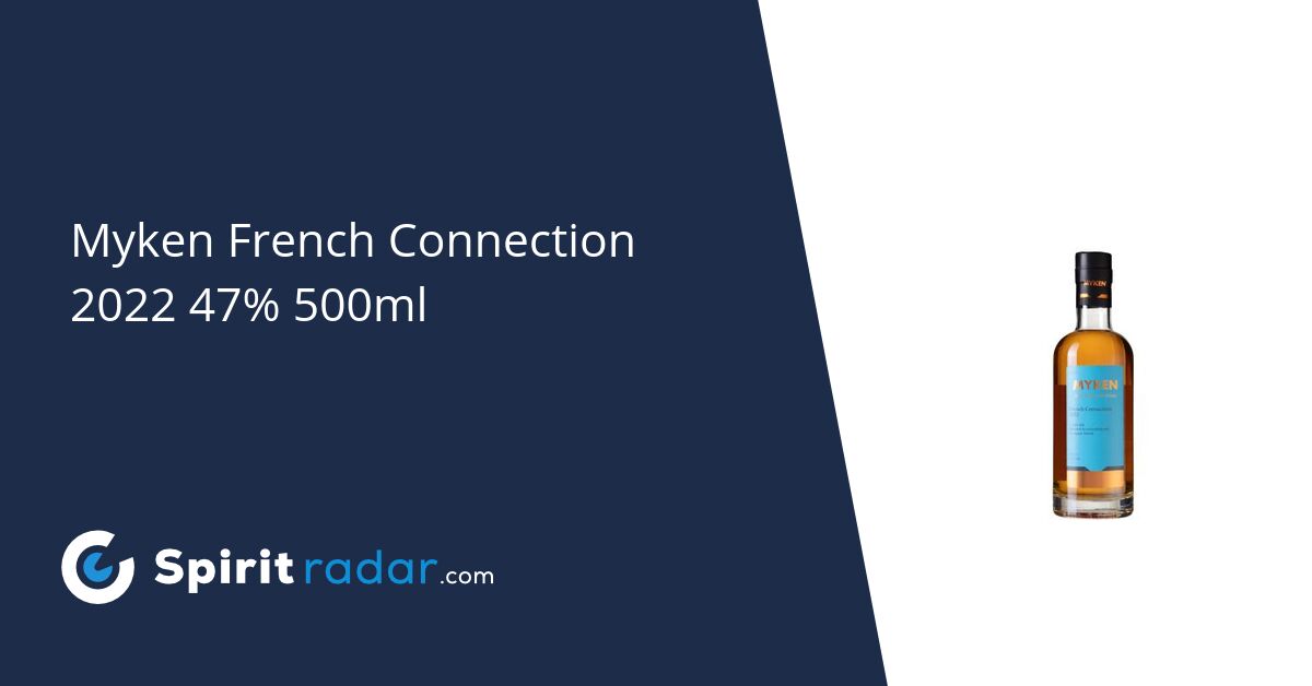 Myken French Connection 2022 47% 500ml - Spirit Radar