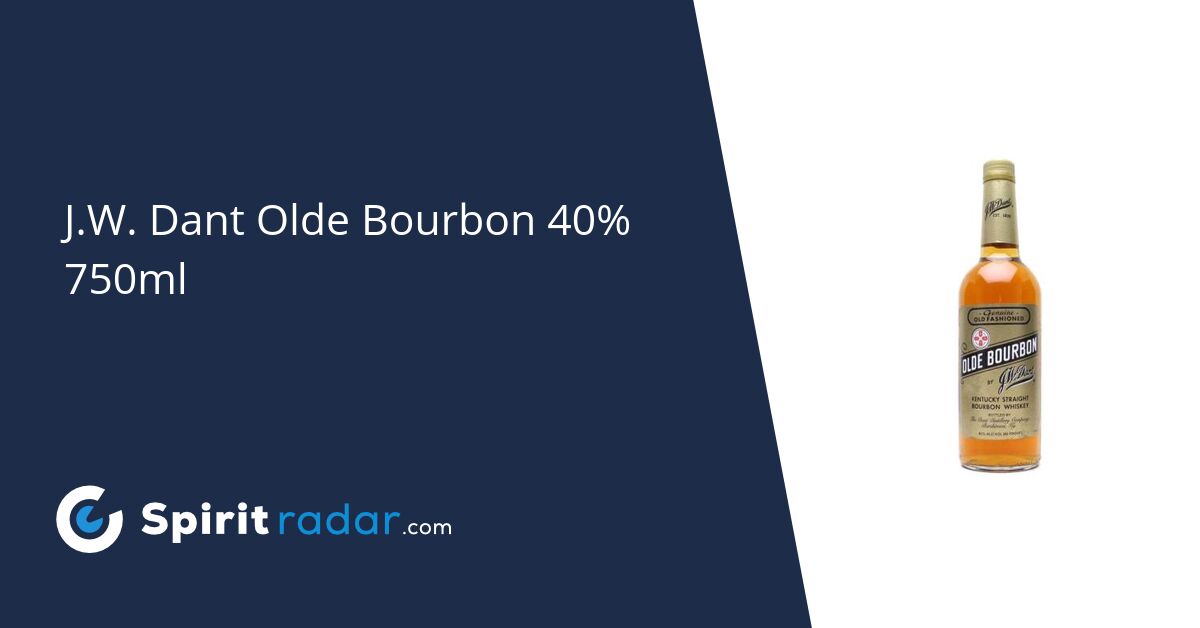 J.W. Dant Olde Bourbon 40% 750ml - Spirit Radar