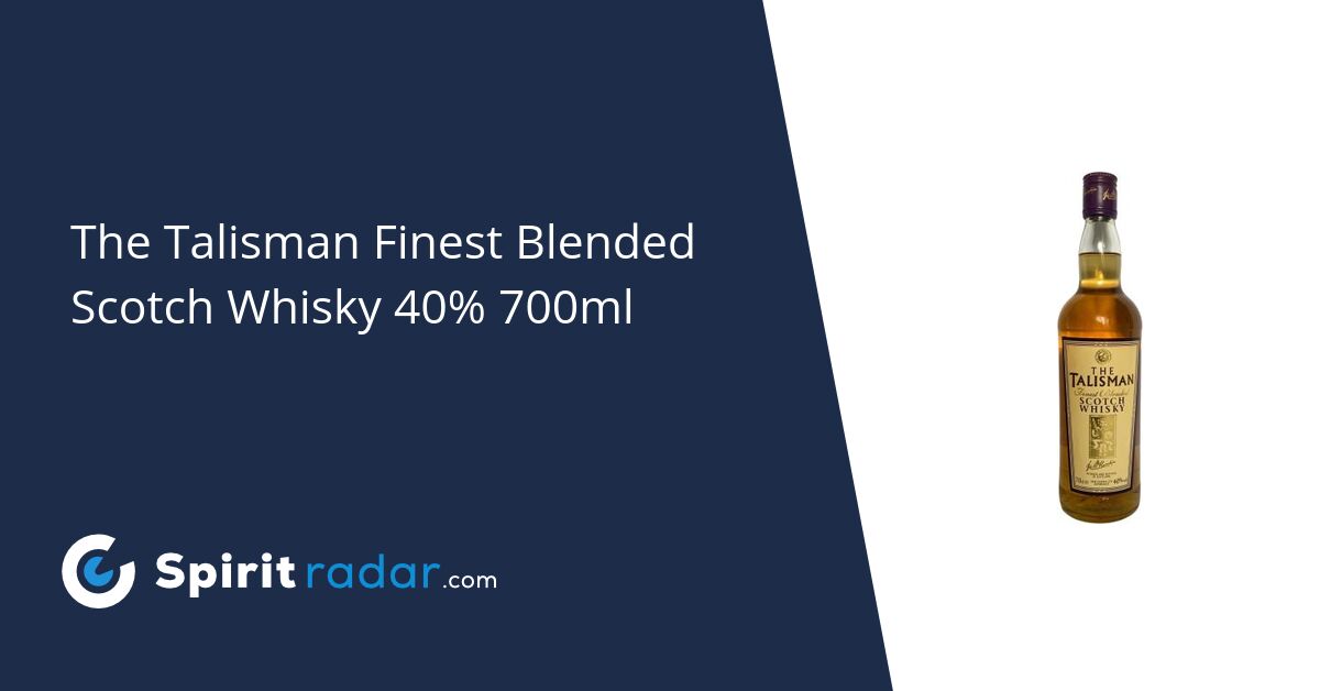 The Talisman Finest Blended Scotch Whisky 40% 700ml - Spirit Radar