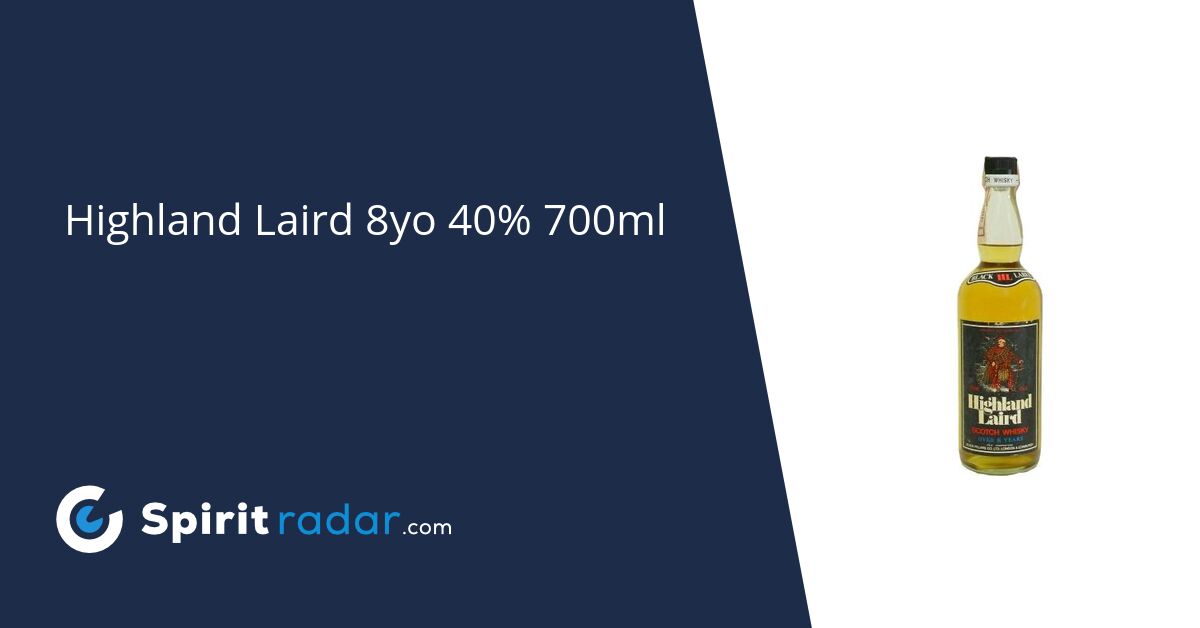 Highland Laird 8yo 40% 700ml - Spirit Radar