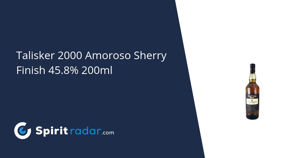 Talisker 2000 Amoroso Sherry Finish 45.8% 200ml - Spirit Radar