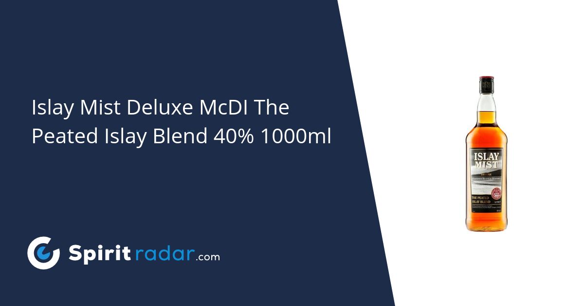 Islay Mist Deluxe McDI The Peated Islay Blend 40% 1000ml - Spirit Radar