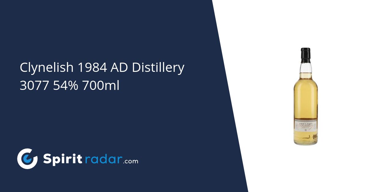 Clynelish 1984 AD Distillery 3077 54% 700ml - Spirit Radar