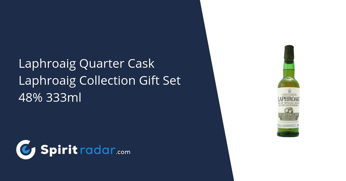 Laphroaig Quarter Cask Laphroaig Collection Gift Set 48% 333ml - Spirit ...