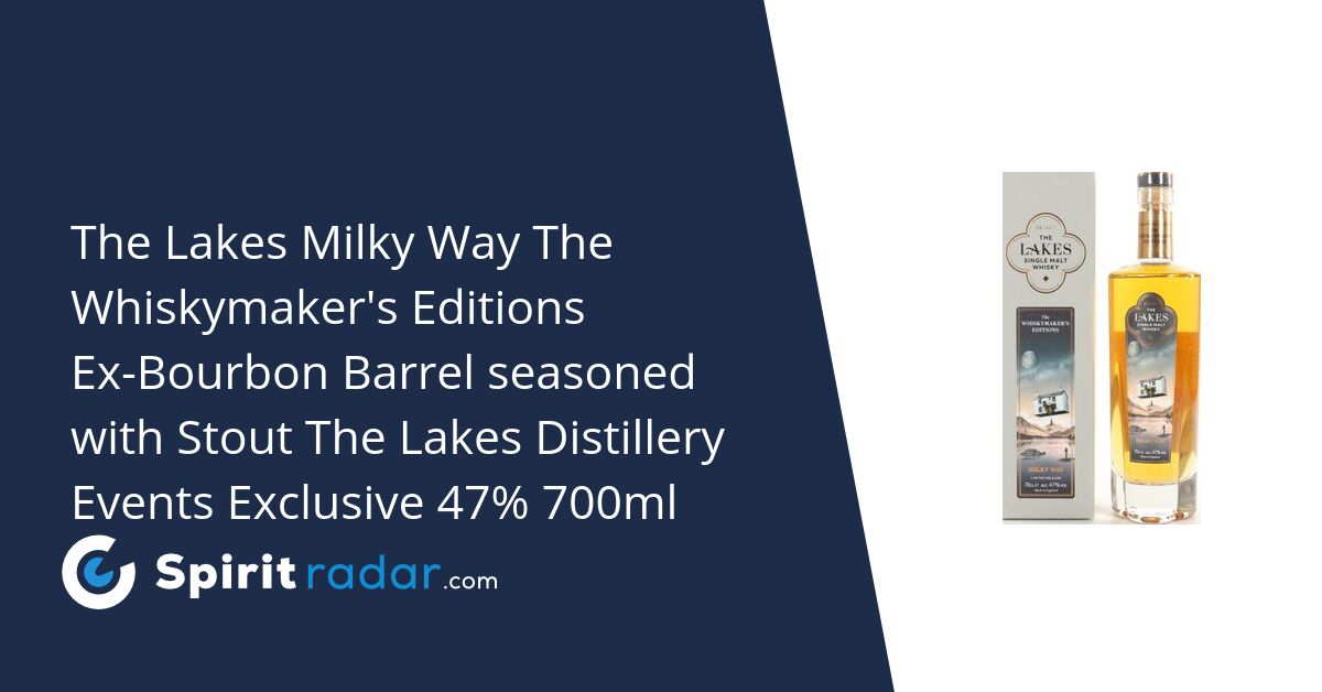 The Lakes Milky Way The Whiskymaker's Editions Ex-Bourbon Barrel ...