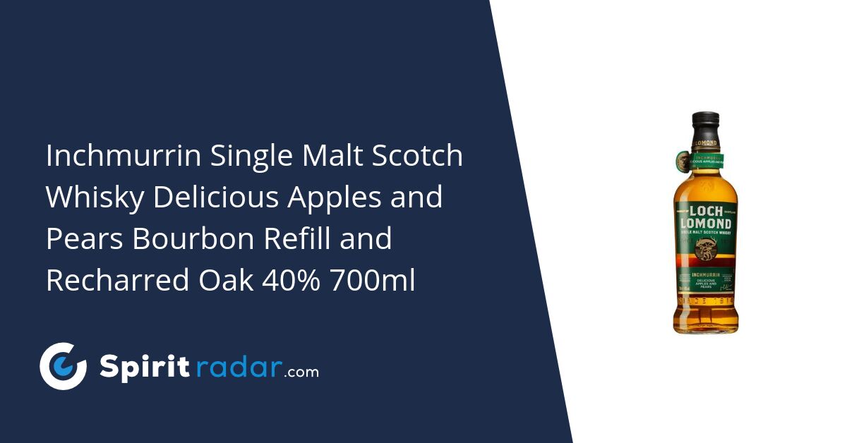 Inchmurrin Single Malt Scotch Whisky Delicious Apples and Pears Bourbon ...