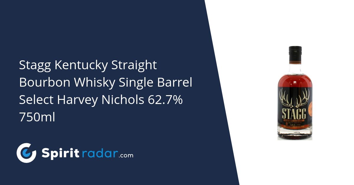 Stagg Kentucky Straight Bourbon Whisky Single Barrel Select Harvey ...