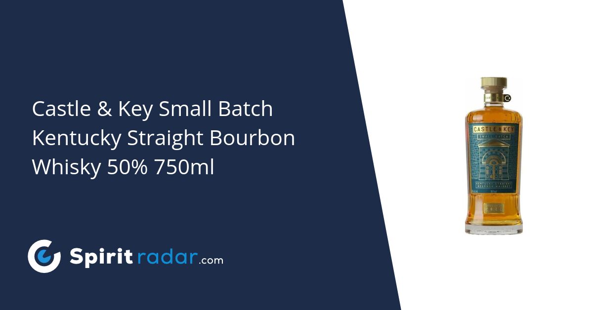 Castle & Key Small Batch Kentucky Straight Bourbon Whisky 50% 750ml ...