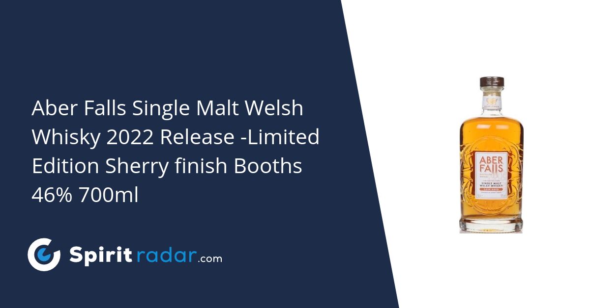 Aber Falls Single Malt Welsh Whisky 2022 Release -Limited Edition ...