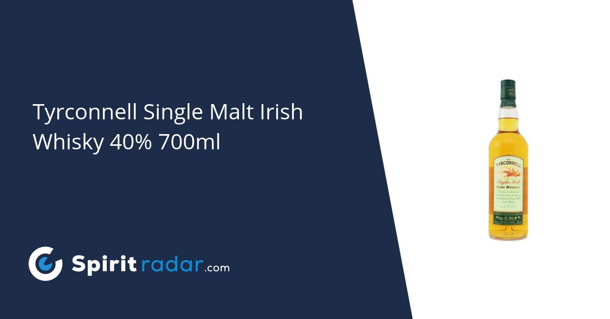 Tyrconnell Single Malt Irish Whisky 40% 700ml - Spirit Radar