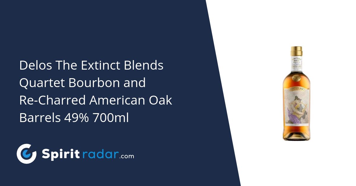 Delos The Extinct Blends Quartet Bourbon and Re-Charred American Oak ...