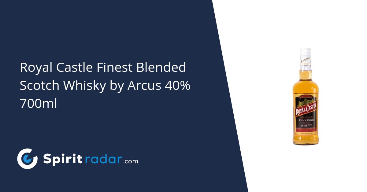 Royal Castle Finest Blended Scotch Whisky by Arcus 40% 700ml - Spirit Radar