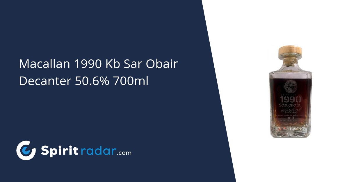 Macallan 1990 Kb Sar Obair Decanter 50.6% 700ml - Spirit Radar