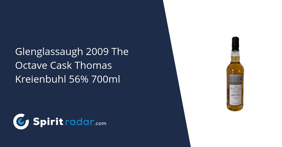 Glenglassaugh 2009 The Octave Cask Thomas Kreienbuhl 56% 700ml - Spirit ...