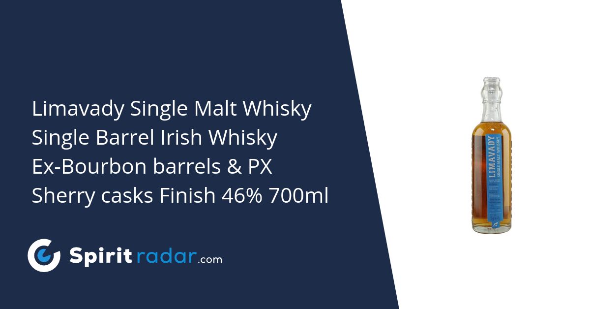 Limavady Single Malt Whisky Single Barrel Irish Whisky Ex-Bourbon ...