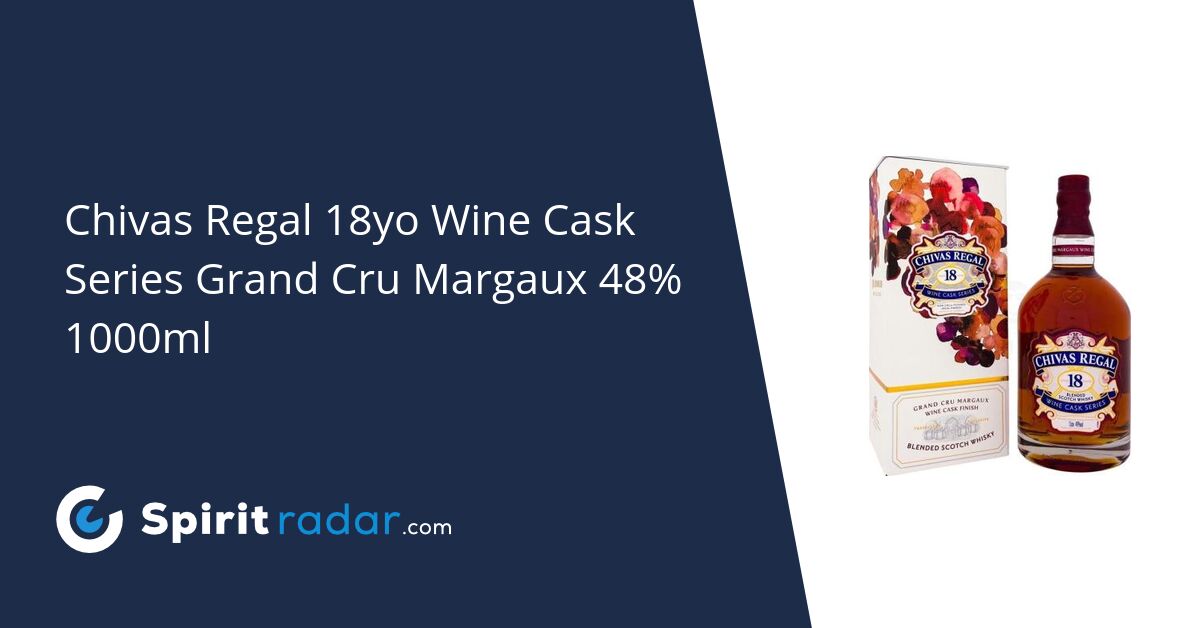 Chivas Regal 18yo Wine Cask Series Grand Cru Margaux 48% 1000ml - Spirit Radar