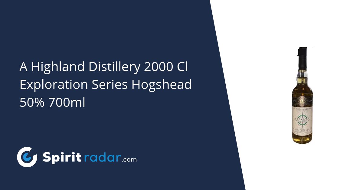 A Highland Distillery 2000 Cl Exploration Series Hogshead 50% 700ml ...