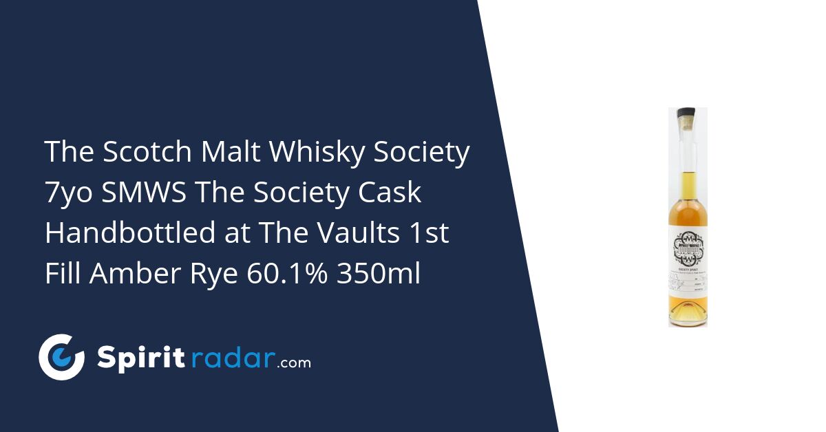 The Scotch Malt Whisky Society 7yo SMWS The Society Cask Handbottled at ...