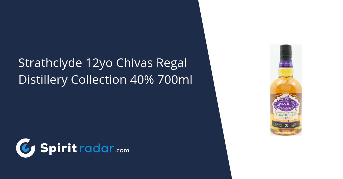 Strathclyde 12yo Chivas Regal Distillery Collection 40% 700ml - Spirit ...