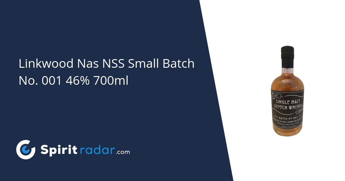 Linkwood Nas NSS Small Batch No. 001 46% 700ml - Spirit Radar