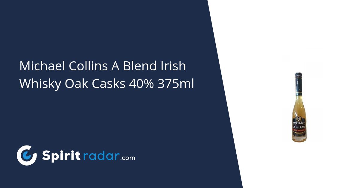 Michael Collins A Blend Irish Whisky Oak Casks 40% 375ml - Spirit Radar