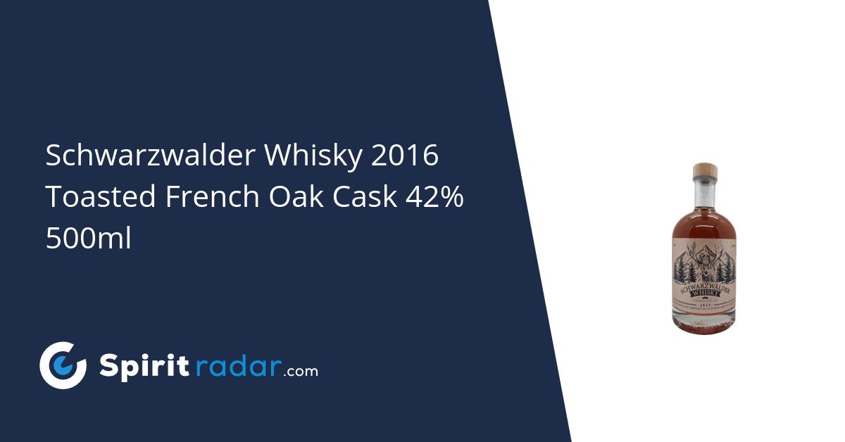 Schwarzwalder Whisky 2016 Toasted French Oak Cask 42% 500ml - Spirit Radar