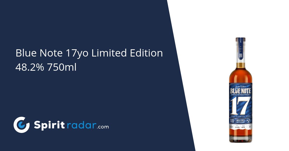 Blue Note 17yo Limited Edition 48.2% 750ml - Spirit Radar