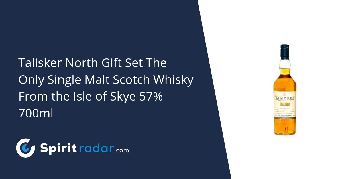 Talisker North Gift Set The Only Single Malt Scotch Whisky From the ...