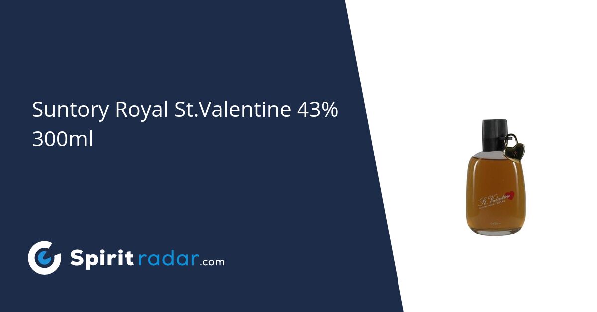 Suntory Royal St.Valentine 43% 300ml - Spirit Radar
