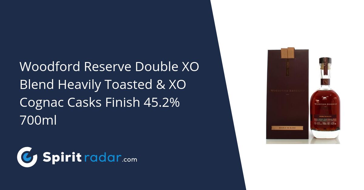 Woodford Reserve Double XO Blend Heavily Toasted & XO Cognac Casks ...