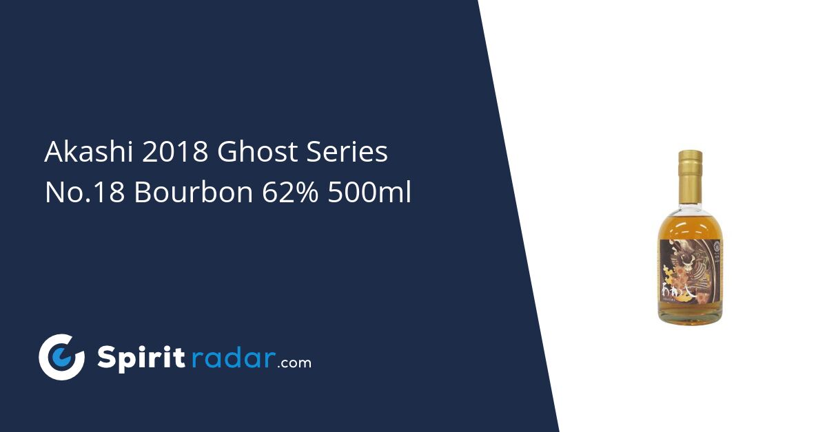 Akashi 2018 Ghost Series No.18 Bourbon 62% 500ml - Spirit Radar