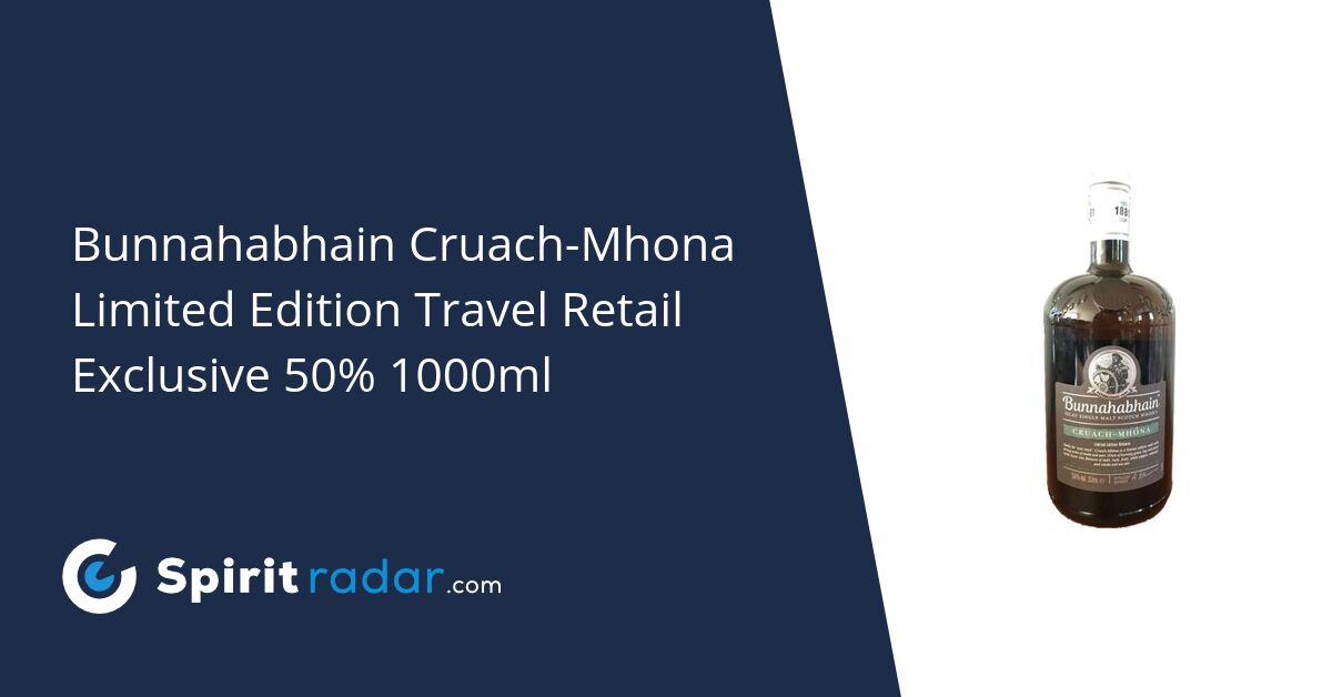 Bunnahabhain Cruach-Mhona Limited Edition Travel Retail Exclusive 50% ...