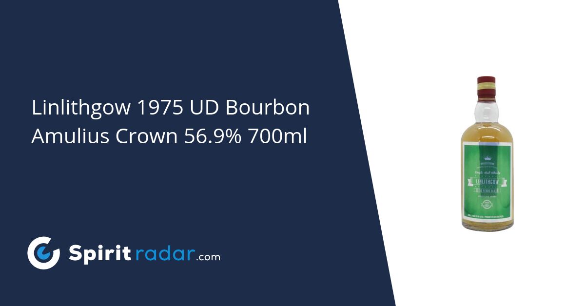 Linlithgow 1975 UD Bourbon Amulius Crown 56.9% 700ml - Spirit Radar
