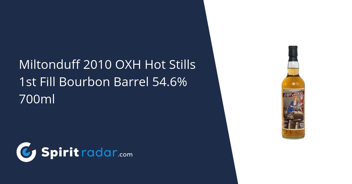 Miltonduff 2010 OXH Hot Stills 1st Fill Bourbon Barrel 54.6% 700ml ...