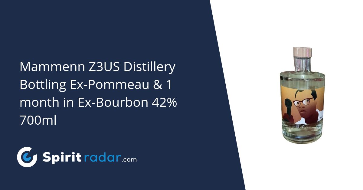 Mammenn Z3US Distillery Bottling Ex-Pommeau & 1 month in Ex-Bourbon 42% 700ml - Spirit Radar