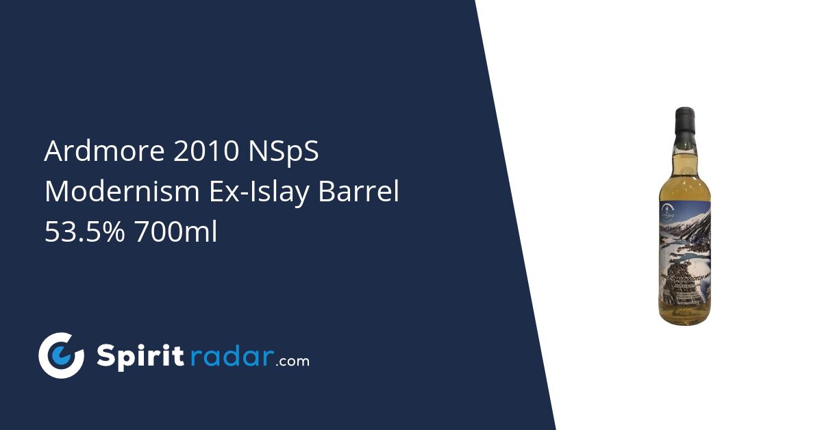 Ardmore 2010 NSpS Modernism Ex-Islay Barrel 53.5% 700ml - Spirit Radar