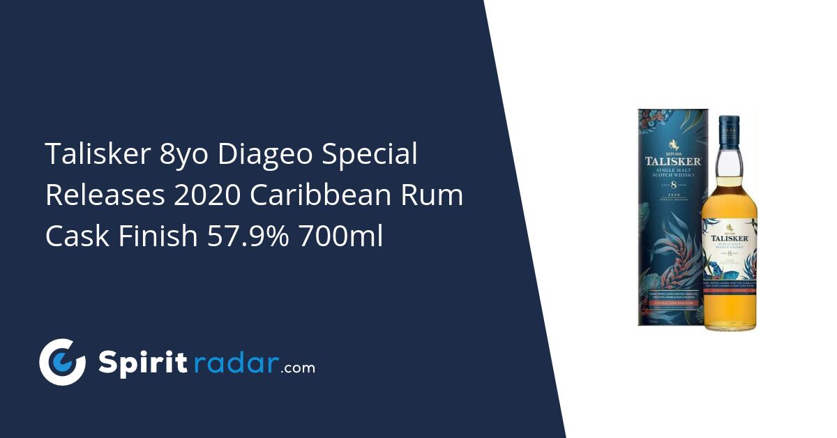 Talisker 8yo Diageo Special Releases 2020 Caribbean Rum Cask Finish 57. ...