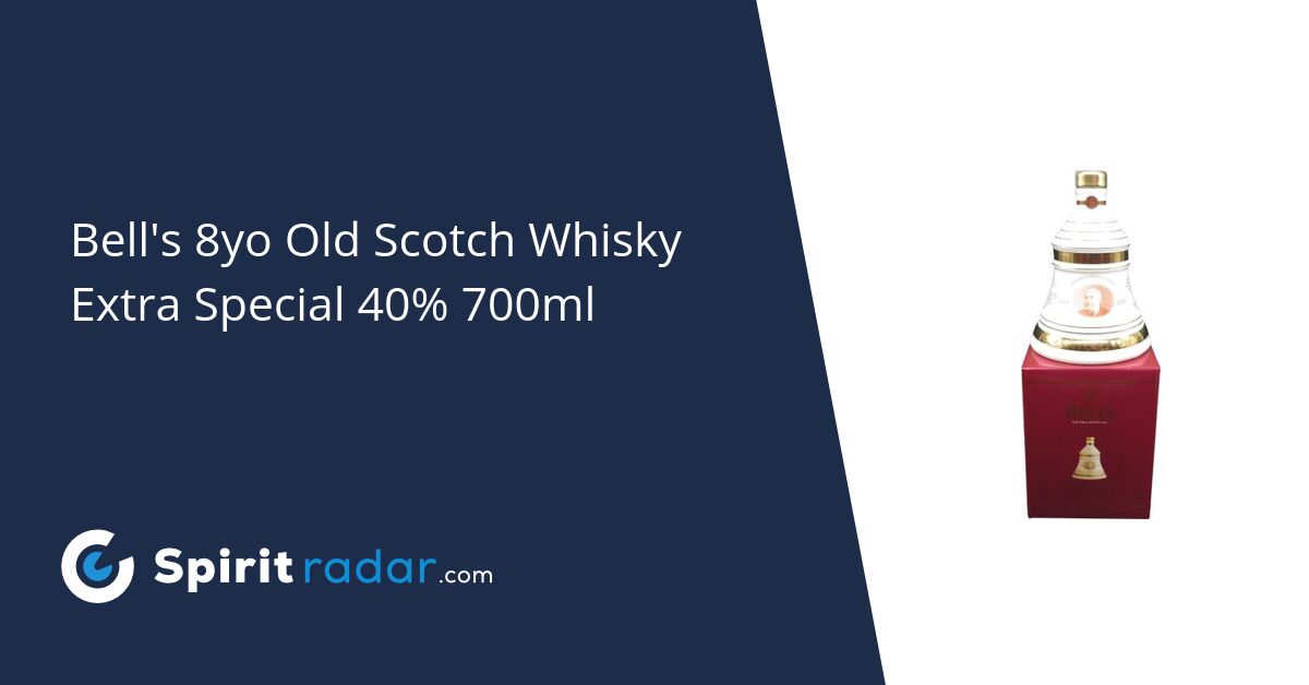 Bell's 8yo Old Scotch Whisky Extra Special 40% 700ml - Spirit Radar