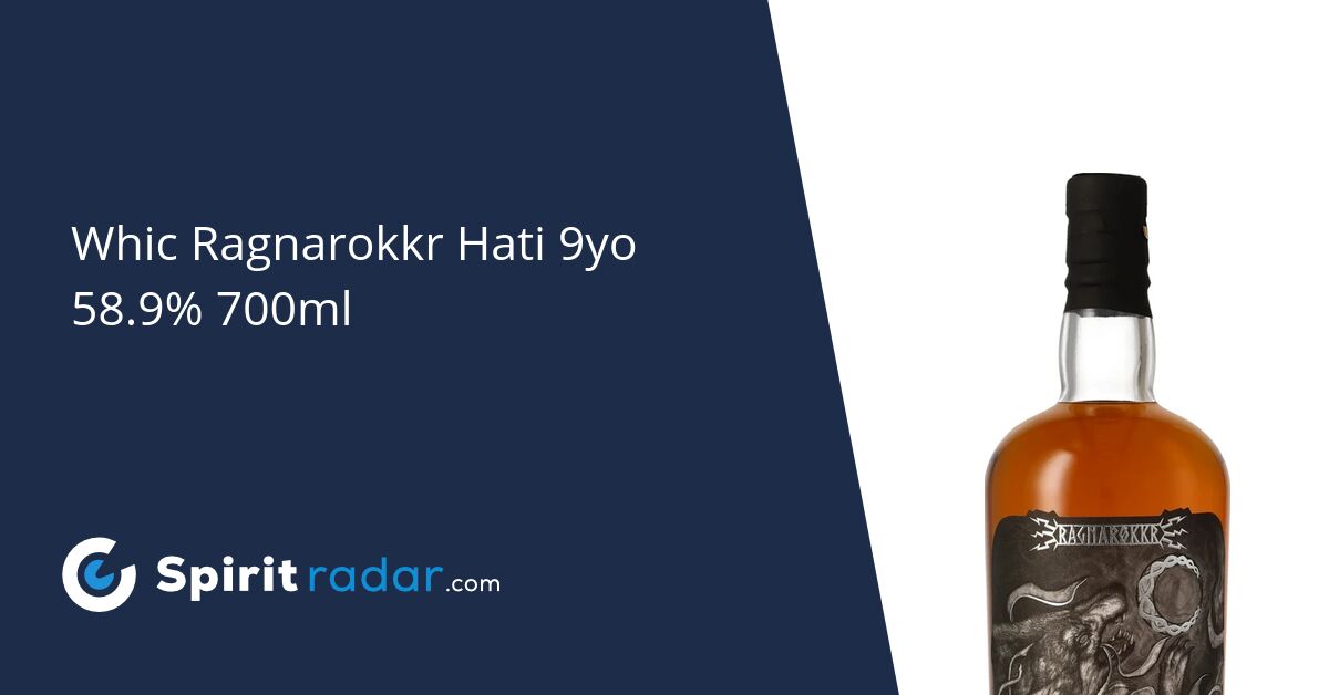 Whic Ragnarokkr Hati 9yo 58.9% 700ml - Spirit Radar