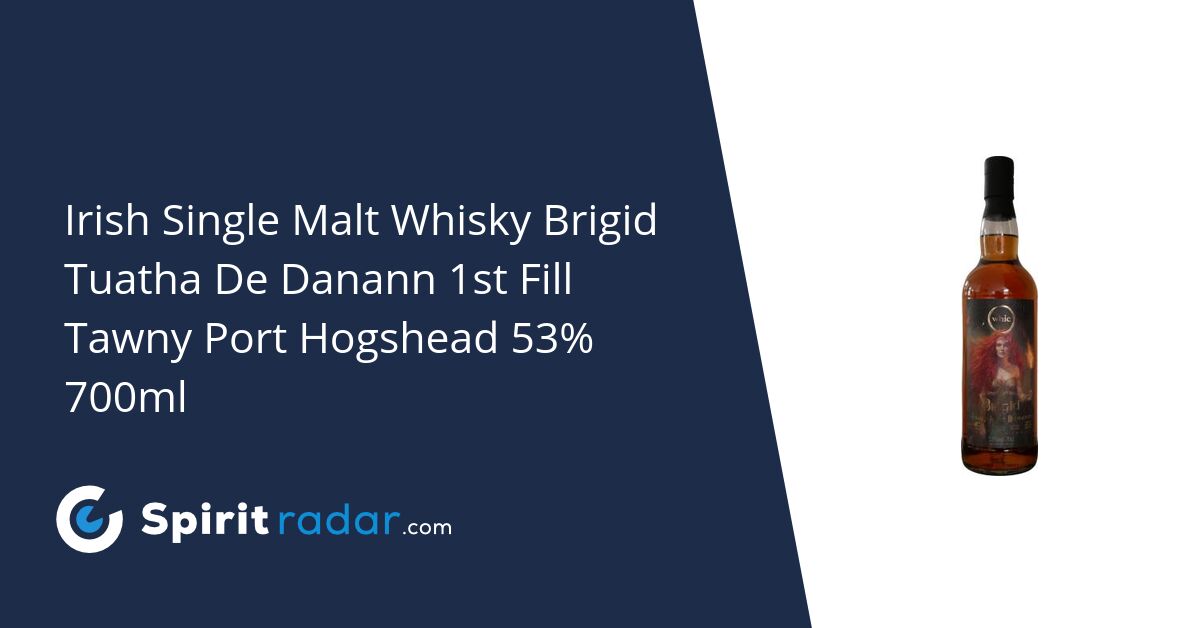 Irish Single Malt Whisky Brigid Tuatha De Danann 1st Fill Tawny Port ...