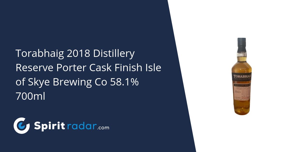 Torabhaig 2018 Distillery Reserve Porter Cask Finish Isle of Skye ...