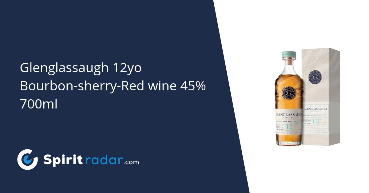 Glenglassaugh 12yo Bourbon-sherry-Red wine 45% 700ml - Spirit Radar
