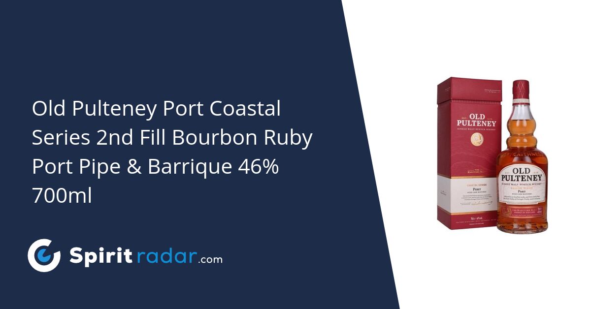 Old Pulteney Port Coastal Series 2nd Fill Bourbon Ruby Port Pipe ...