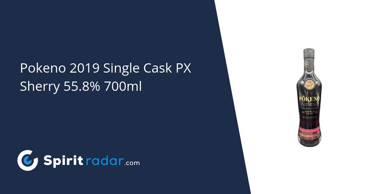 Pokeno 2019 Single Cask PX Sherry 55.8% 700ml - Spirit Radar
