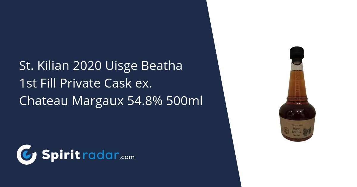 St. Kilian 2020 Uisge Beatha 1st Fill Private Cask ex. Chateau Margaux ...