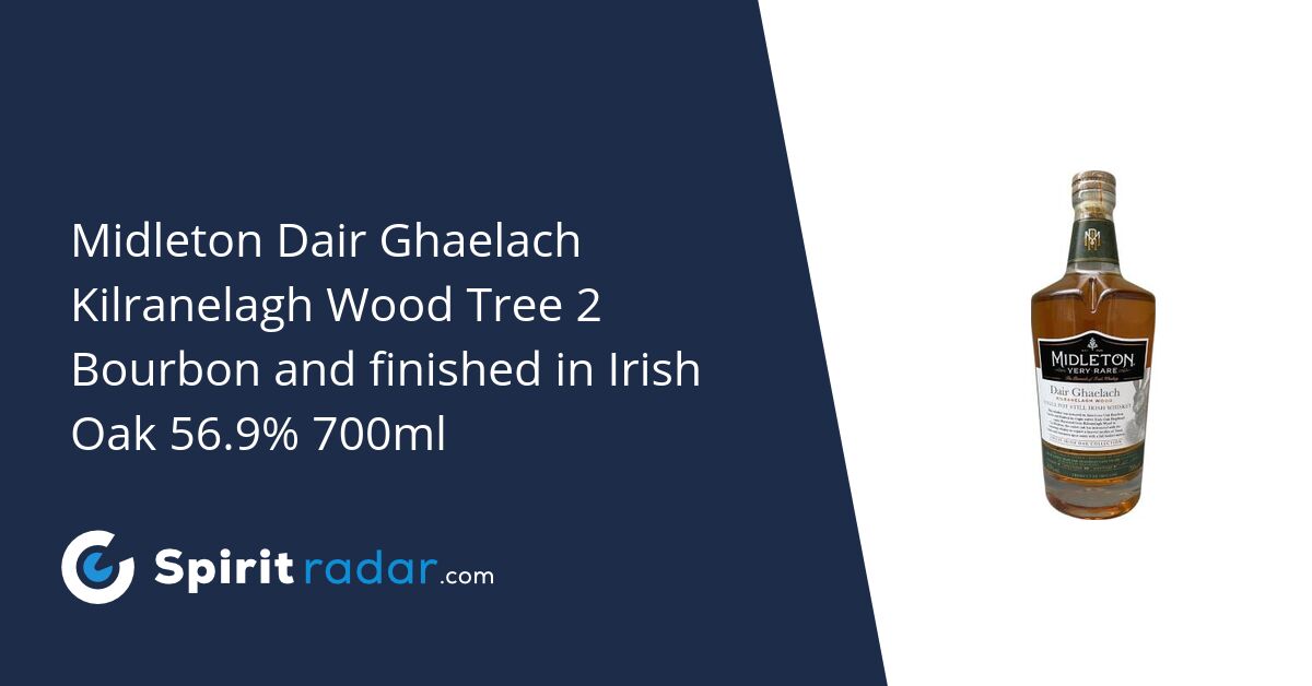 Midleton Dair Ghaelach Kilranelagh Wood Tree #2 Bourbon and finished in ...